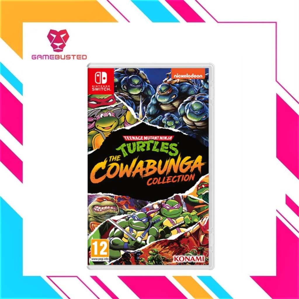 Nintendo Switch Teenage Mutant Ninja Turtles: The Cowabunga Collection ...