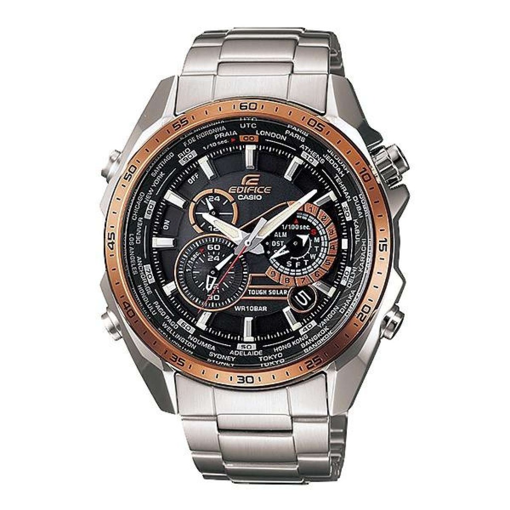 Casio Edifice 5-motor Chronograph Solar-powered Watch EQS500DB-1A2 EQ ...