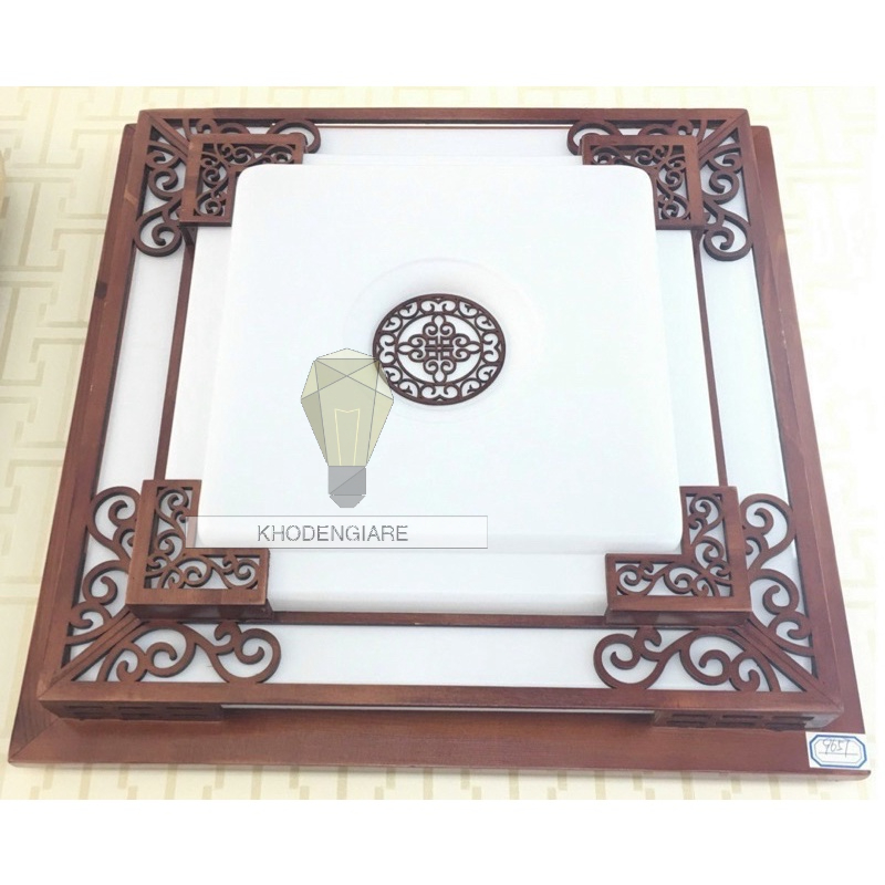 Woodlamp-9657 Square Floating Ceiling Light With 3 led Bulbs Saving ...