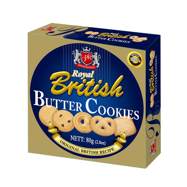ROYAL BUTTER COOKIES (100g) | Shopee Singapore