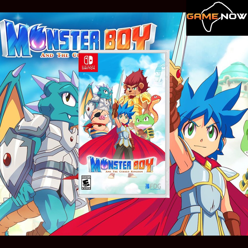 Monster Boy and the Cursed Kingdom (Switch) | Shopee Singapore