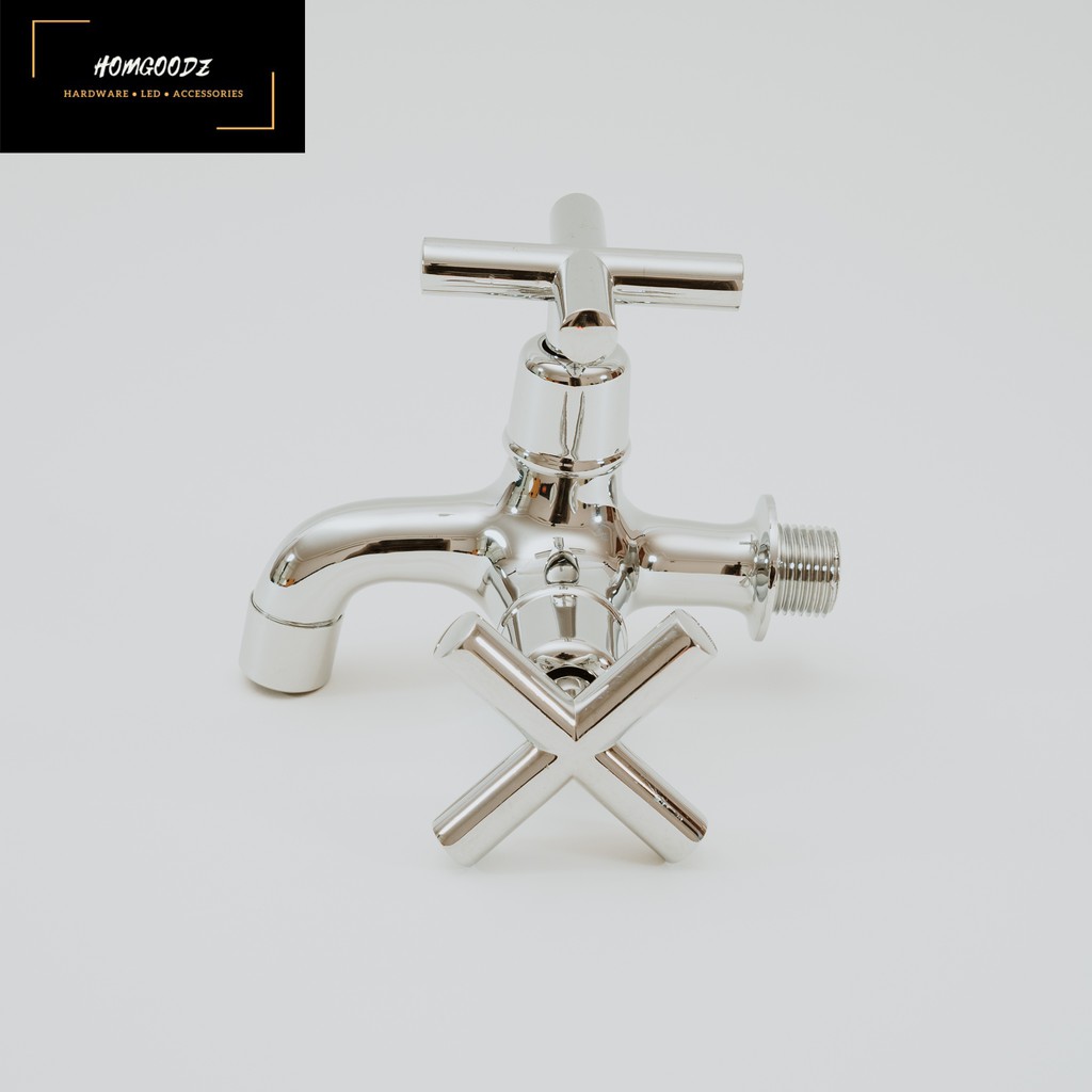 PUB APPROVE 2 WAY TAP / 2 WAY BIB TAP FROM ITALY (Quarter Turn Lever ...