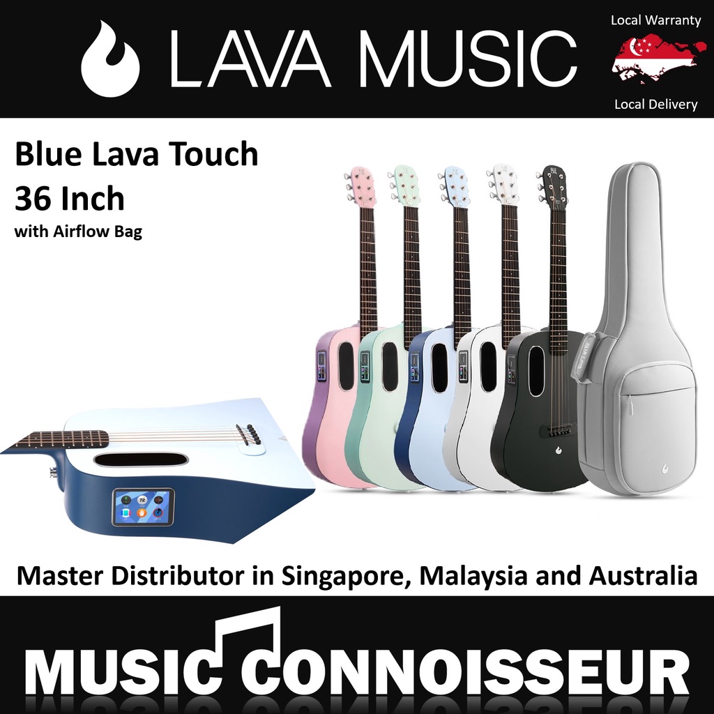 BLUE LAVA Touch Smart Guitar (Airflow Bag) | Shopee Singapore