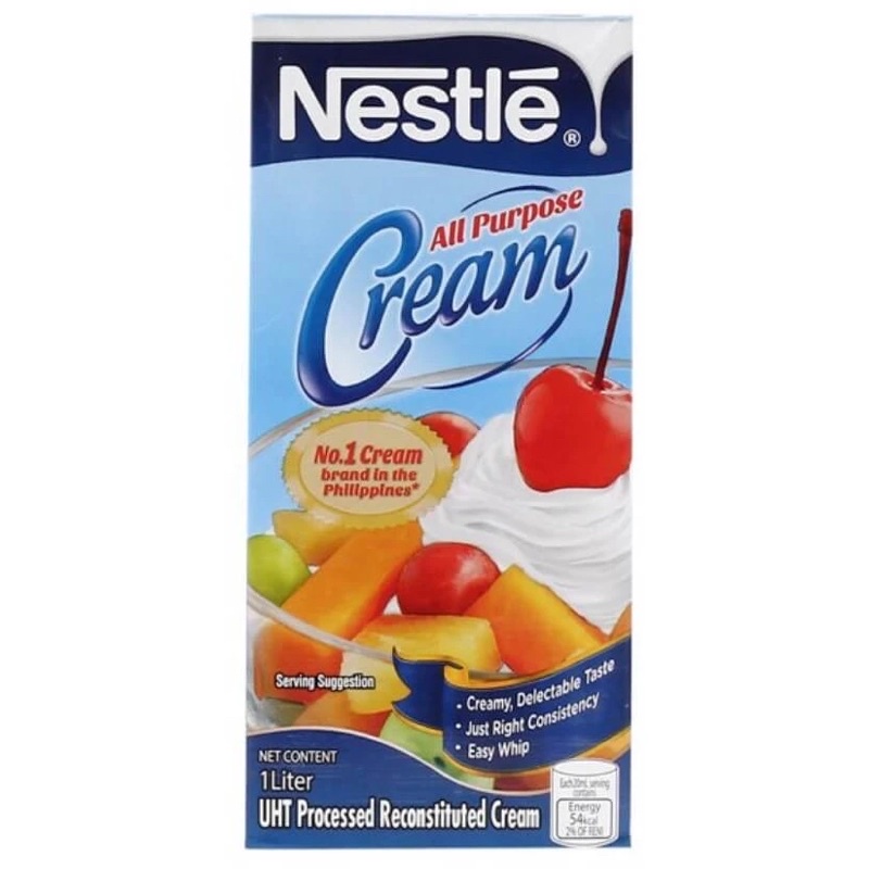 Nestle Cream All purpose 250ml x 3 box | Shopee Singapore