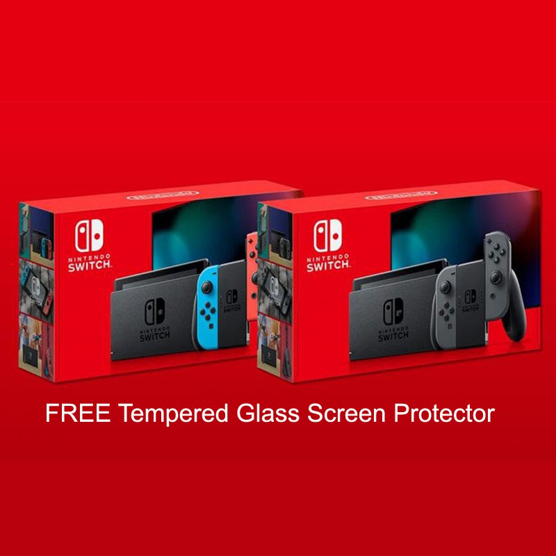 Nintendo Switch Console Gen 2 Bundle (1Yr Maxsoft Warranty) | Shopee ...