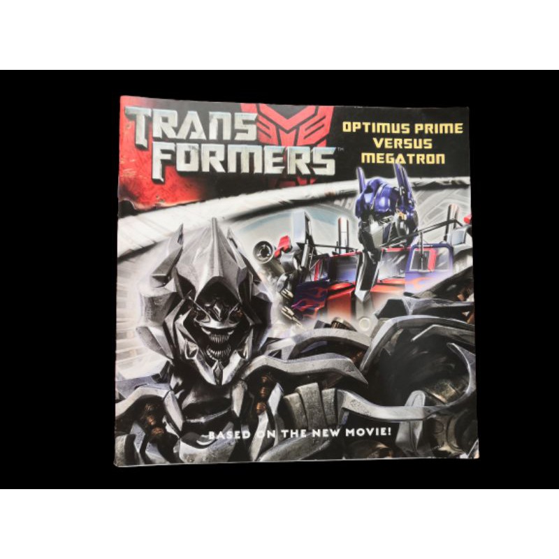 Transformers: Optimus Prime versus Megatron Children Picture Storybook ...
