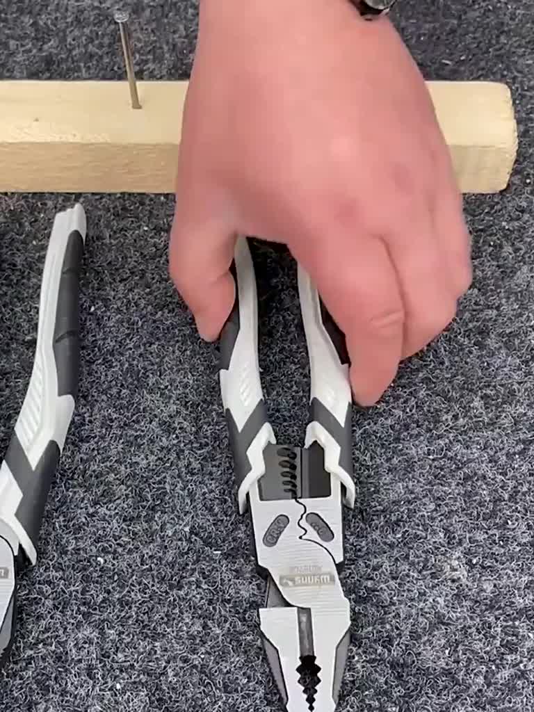 German multi-functional steel wire pliers diagonal pliers industrial-grade labor-saving hand ...