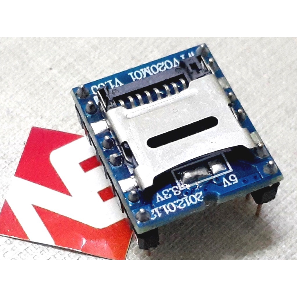 Sound Voice Audio Module WTV020M01 SD Card WTV020 Arduino Raspberry Pi ...