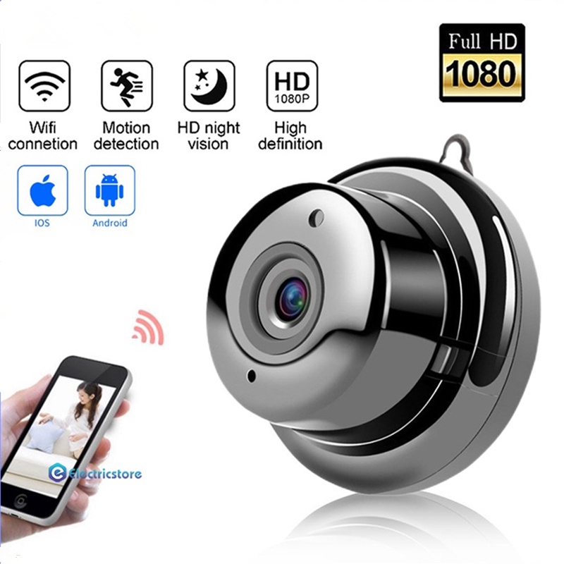 Indoor and Outdoor Wireless Camera with Wireless Wi-Fi Motion Detector ...
