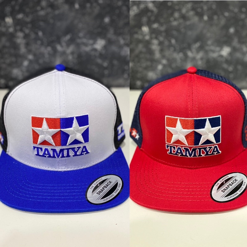 Tamiya Hat Cap Trucker Snap Back TRF Racing Team 4wd Mini | Shopee ...