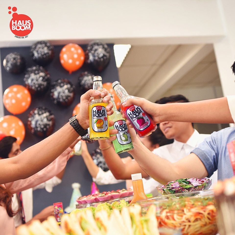 Hausboom Sparkling Juice (24bottles) [FREE Delivery]{Pls read product ...