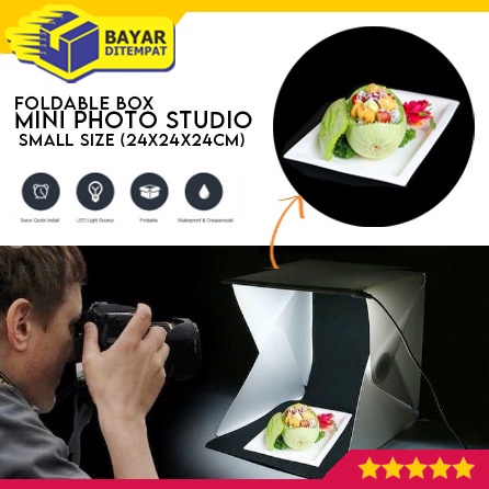 Mini Photo Box Studio Small Folding Photo Box Folding Photography LED ...
