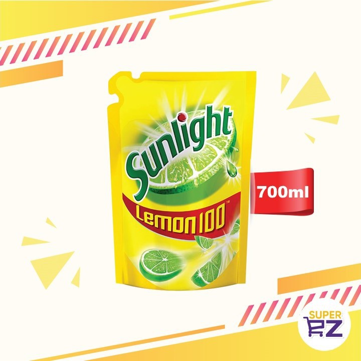 SUNLIGHT Lemon 100 Dishhwash Liquid Refill (700ml) | Shopee Singapore