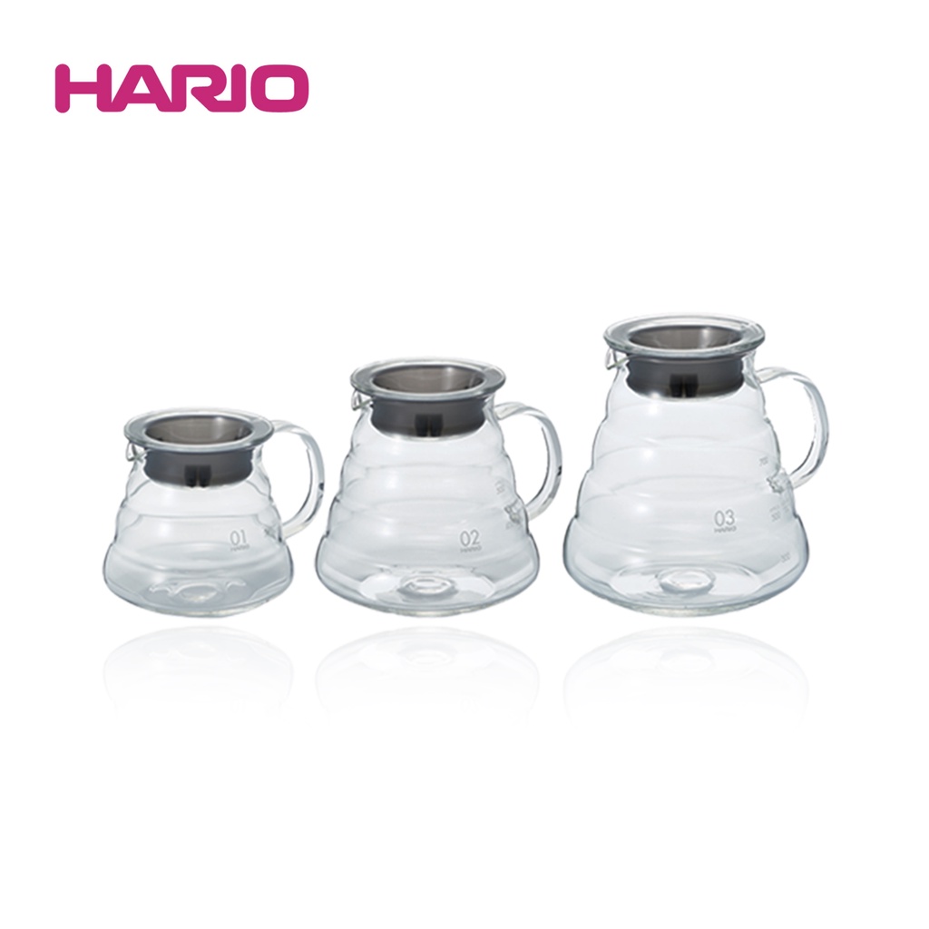 Hario V60 Range Server Clear (360 ml / 600 ml / 800 ml) | Shopee Singapore