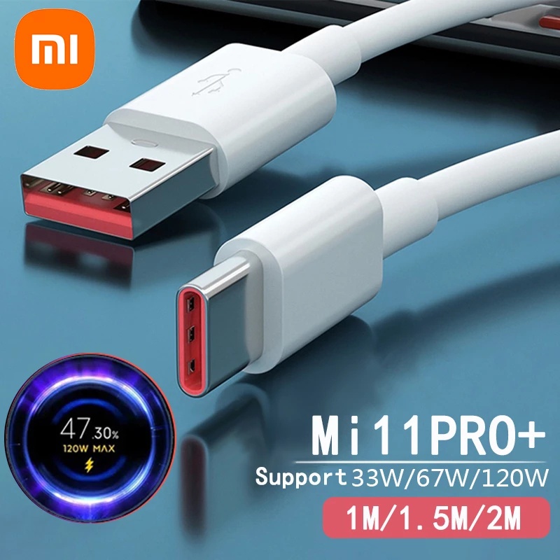Xiaomi Usb Type C 6A Cable 27W 33W 55W 67W 120w 6a Mi Turbo Fast ...