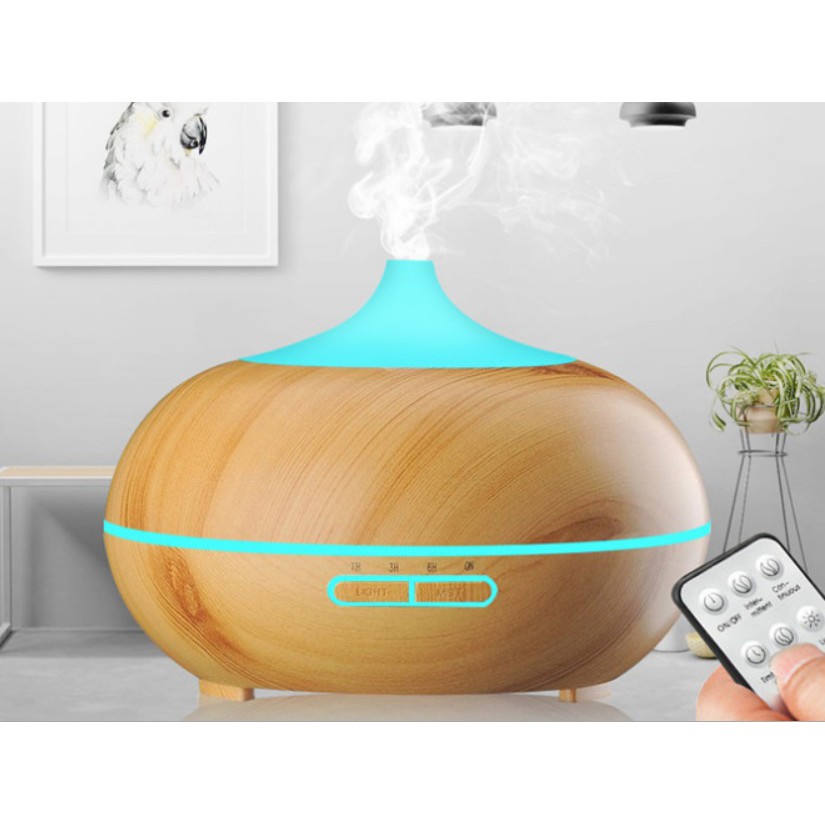 Remote Control Electric Humidifier Essential Aroma Oil Diffuser ...