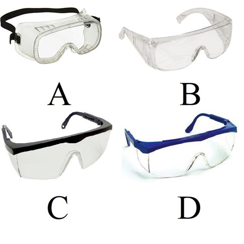 Safety Goggles Anti-Mist for lab/science/art. SG Ready Stock! | Shopee ...
