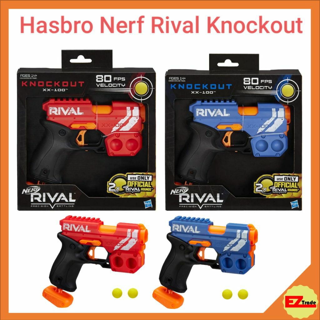 HASBRO NERF Rival Knockout XX 100 6192 Random Color | Shopee Singapore
