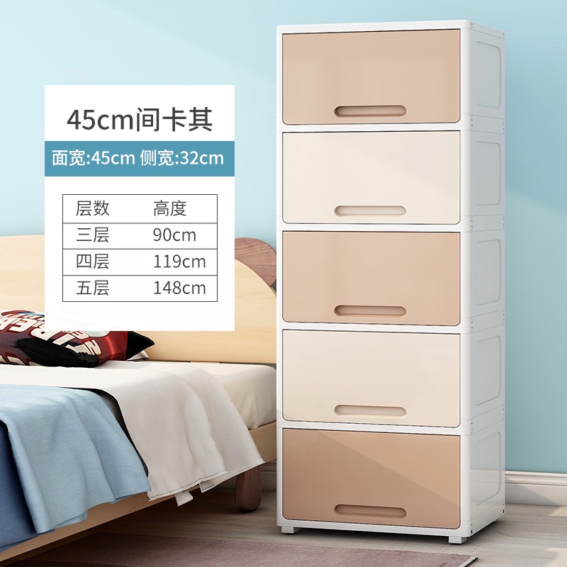 Tipping Bucket Locker 45CM Flip Top Cabinet Wide Storage Cabinet Open ...