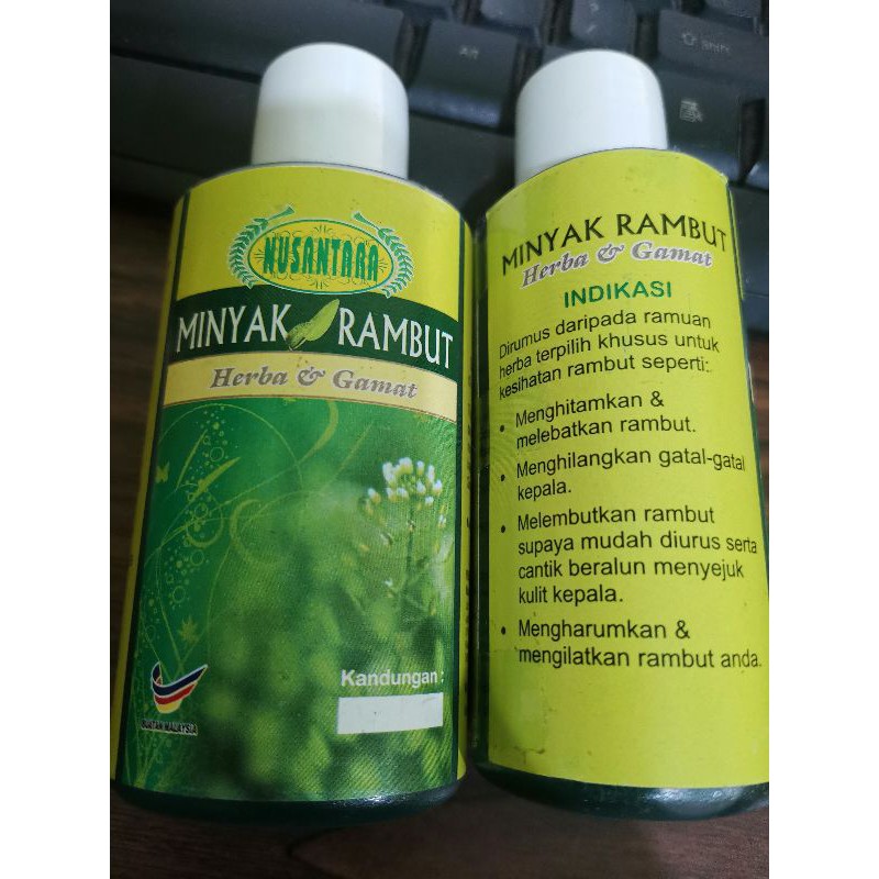Gamat & Herbal Hair Oil | Shopee Singapore