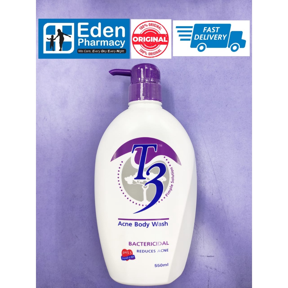 T3 Acne Body Wash ( Pimple Solution ) | Shopee Singapore