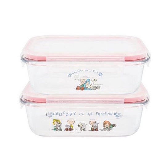 Authentic Corelle Brands Pyrex Peanuts Snoopy Snapware Glass Food ...