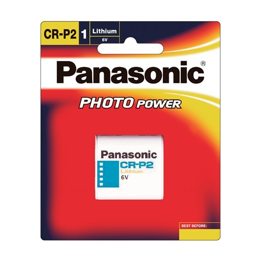 Panasonic CR P2 CR-P2 Photo Power 6V Lithium Battery | Shopee Singapore