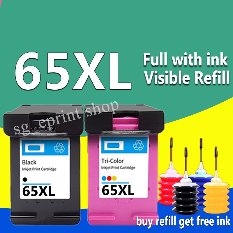 For HP 65 65XL 65XXL Ink HP65XL Ink Cartridge Compatible for HP 2220 ...