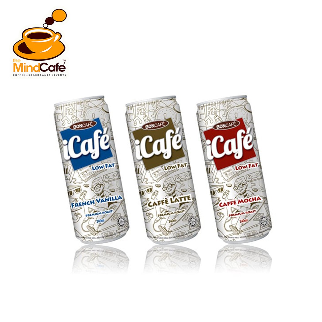 Boncafe's iCafe Caffe Canned Coffee (12x) | Shopee Singapore
