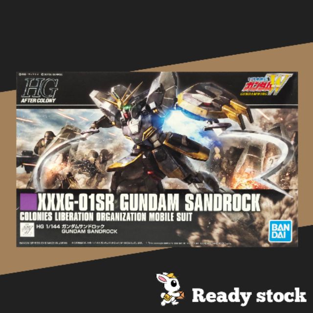 Bandai HG AC 228 1/144 Gundam Sandrock Plastic Model Kit W HGAC Wing ...