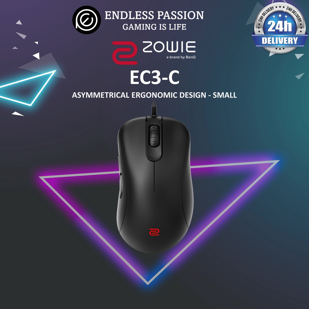BenQ Zowie EC3-C Ergonomic Gaming Mouse for Esports (Small) | Shopee ...