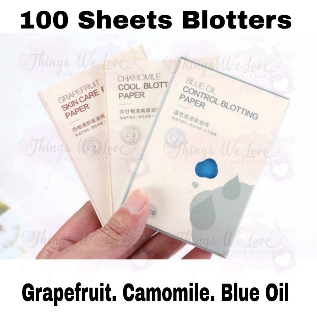 [SG SELLER] [FREE SHIPPING] Face Facial Blotters Absorbs Absorbing ...