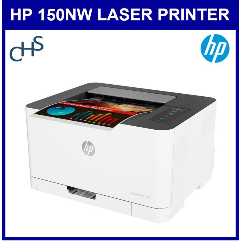 HP Color Laser 150NW A4 Color Laser Printer USB Ethernet Wi-Fi home ...