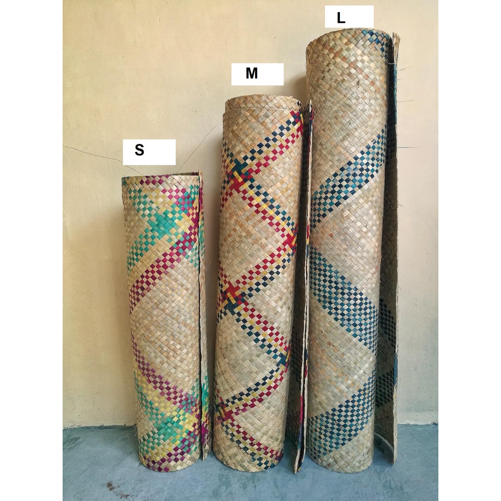 Handwoven Native Banig Sleeping Mat made from Karagumoy Leaves | Eco ...