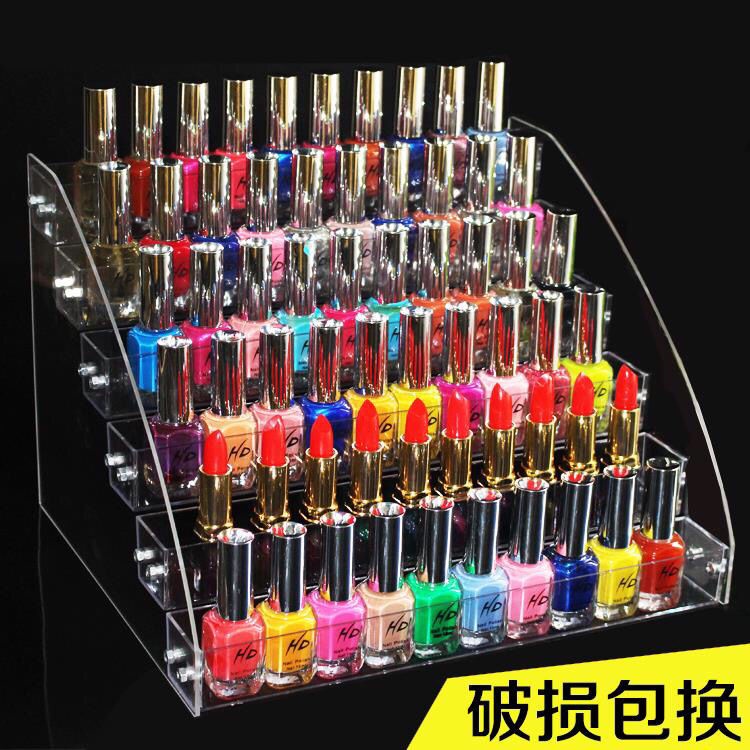 Nail Polish Display Stand Transparent Acrylic Plastic Stand Acrylic ...