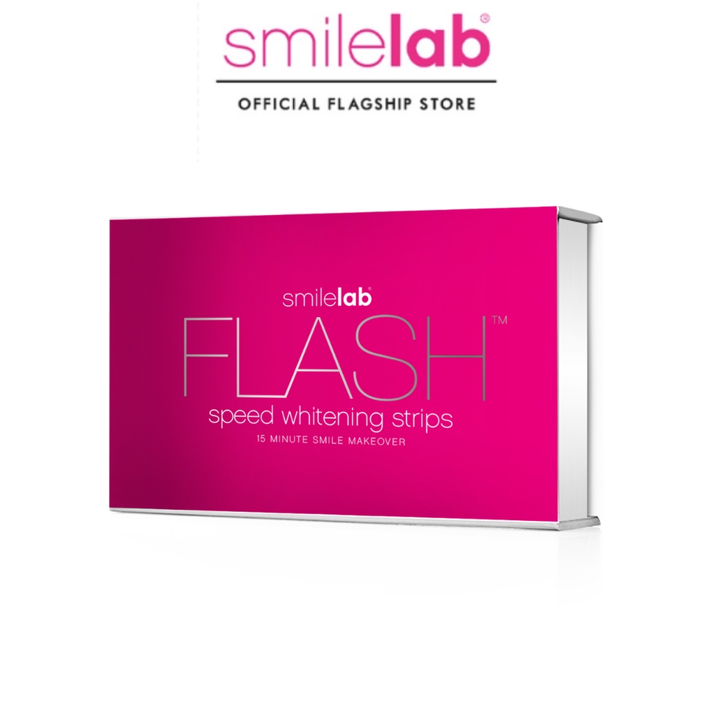 Smile Lab FLASH Speed Instant Teeth Whitening Strips | Shopee Singapore