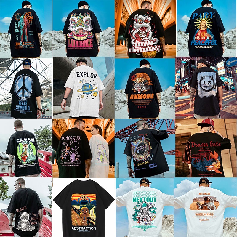 【Plus Size】M-5XL 6XL 7XL 8XL Oversized Fashion Tshirt Graphic Shirt For ...