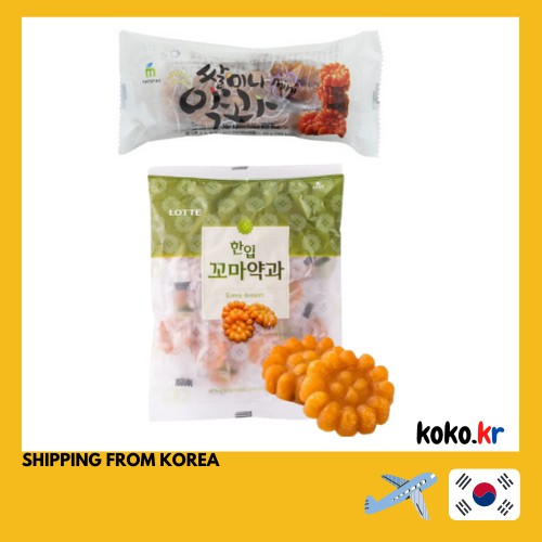 Samlip Mini Honey Yakgwa 65g/140g (Korean traditional sweet cake from ...