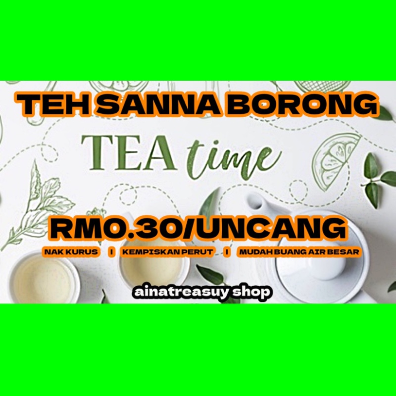 Sanna TEA UNCANG SACHET 100% SANNA LEAVES | Shopee Singapore