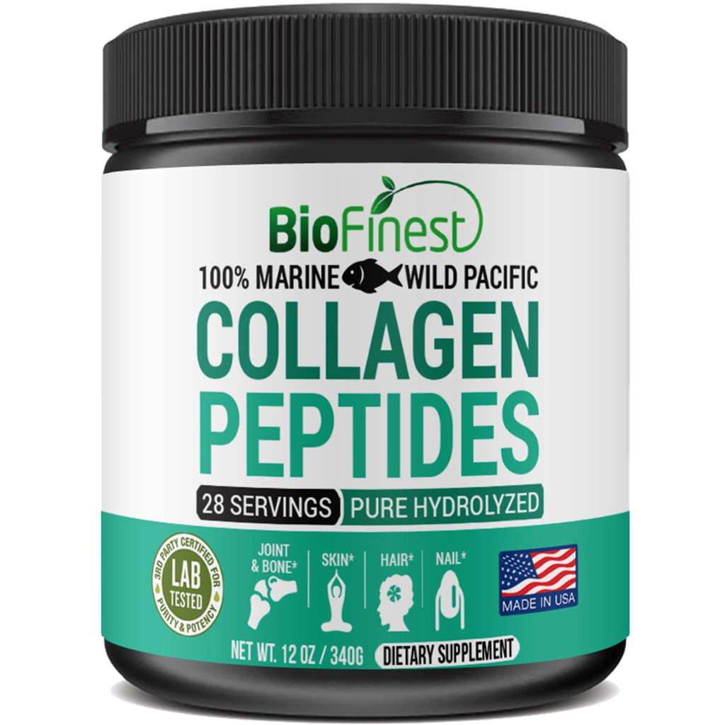 Biofinest Premium Marine Collagen Peptides Powder - Wild Caught Snapper ...
