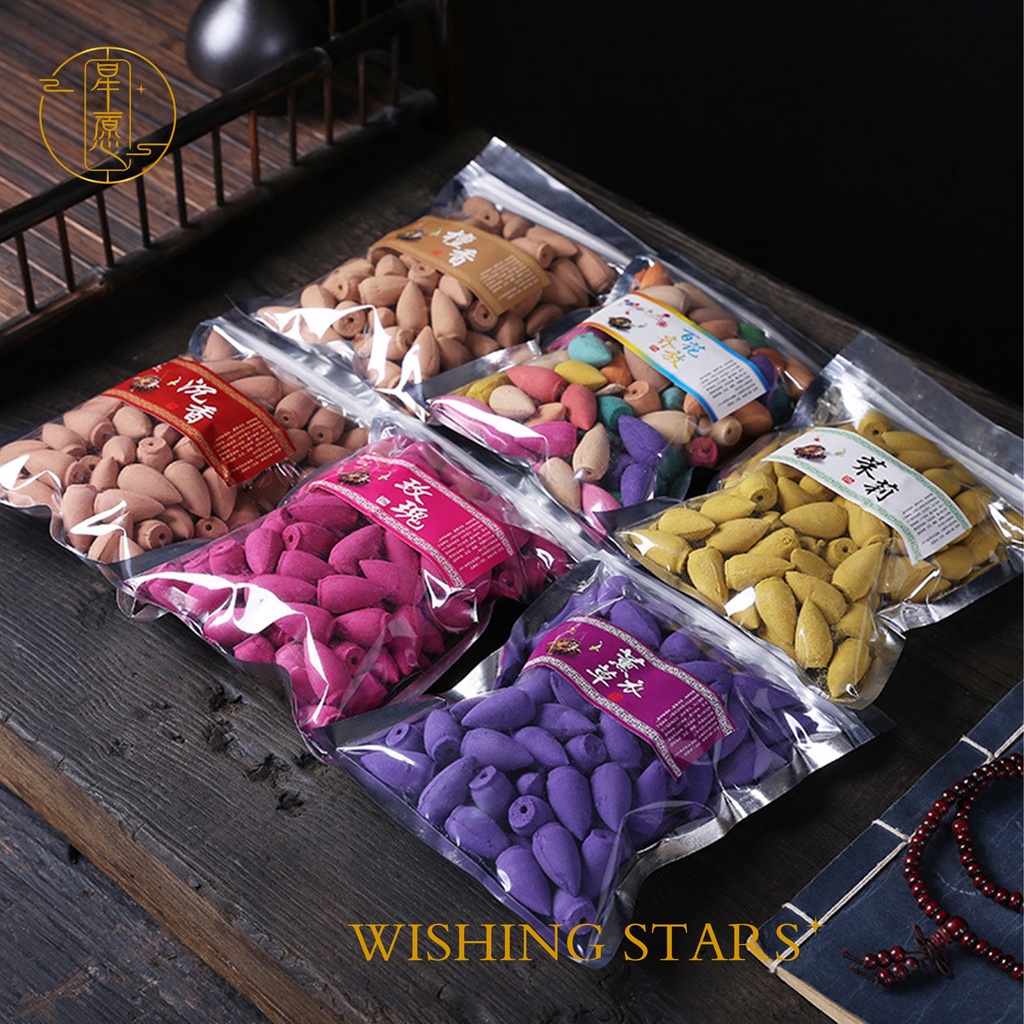 Local - 1 pack of either 6 types of fragrance scent Backflow Incense ...