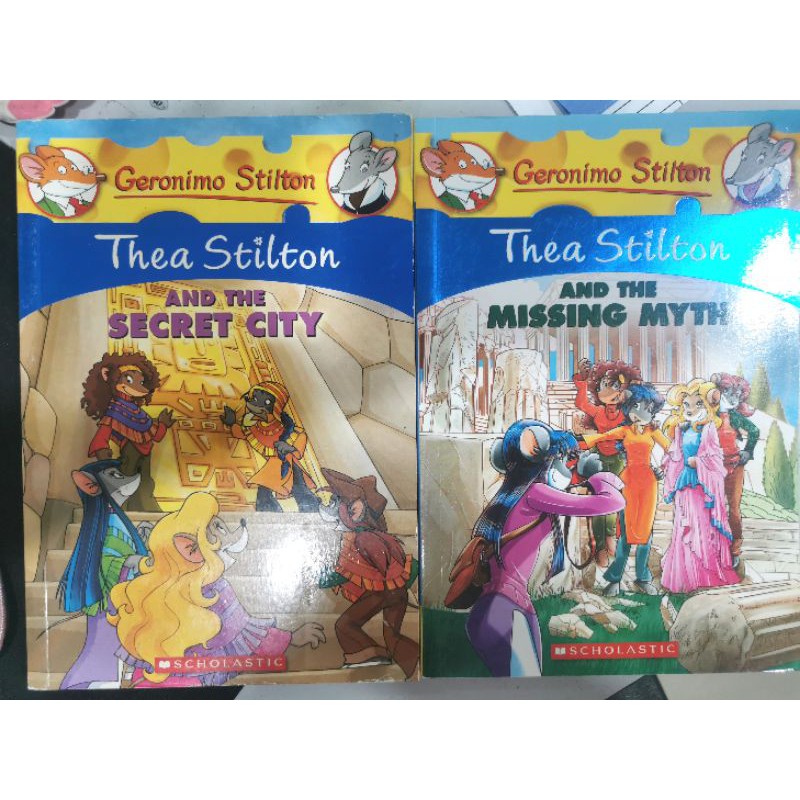(Beloved) Geromino Stilton Thea Stilton and the MIssing Myth / Dragon's ...
