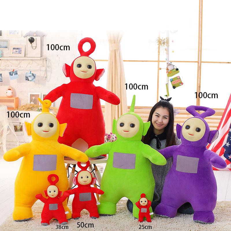 4 Colors 3 Sizes Stuffed Animal Baby Teletubbies Plush Toy Doll ...