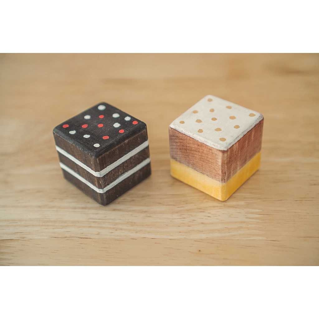 KAYU Littlemonq Sponge cakes Set - Pastry Series Littlemonq Wooden ...