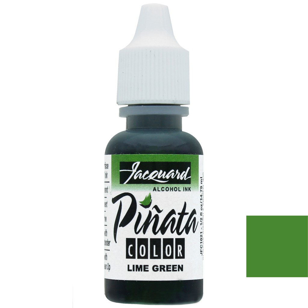 Jacquard Lime Green 15ml Pinata Color Alcohol Ink JFC1021 | Shopee ...
