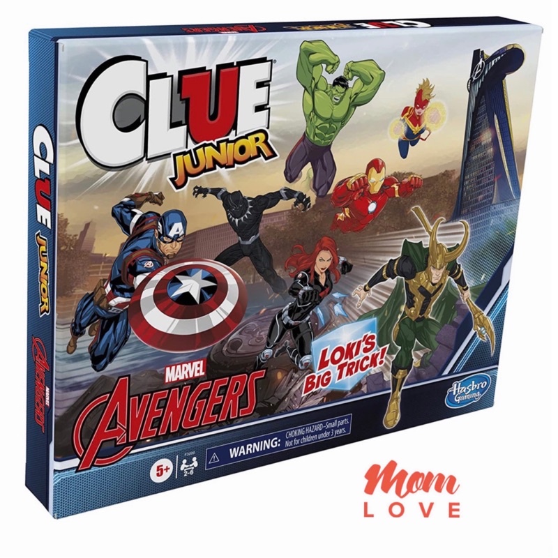 🔥Ready Stock🔥 Brand New Original Hasbro Gaming Clue Junior: Marvel ...
