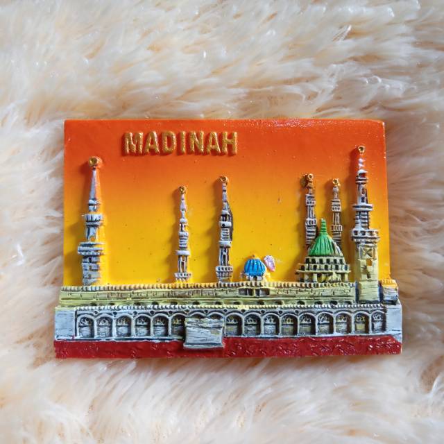 Fridge Magnet Refrigerator Sticker Souvenir Country Mecca Mecca Makkah ...