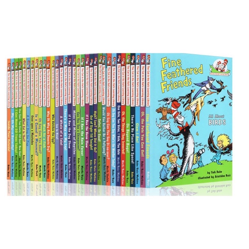 The Cat In The Hat’s Learning Library by Dr Seuss 33 books | Shopee ...