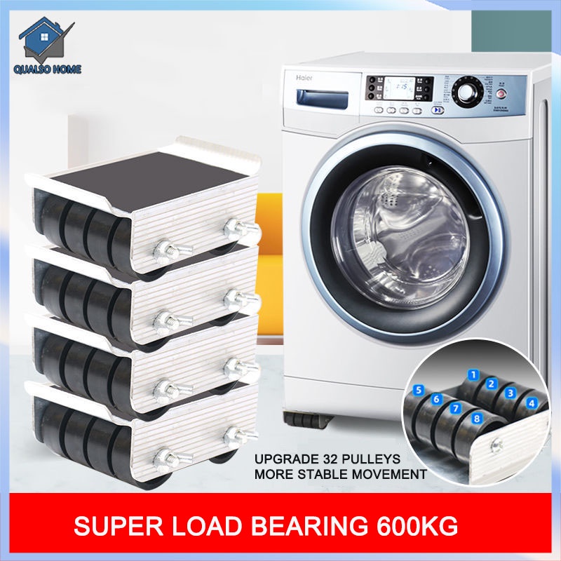 Fridge stand refrigerator washing machine base foot pad anti-skid shock ...