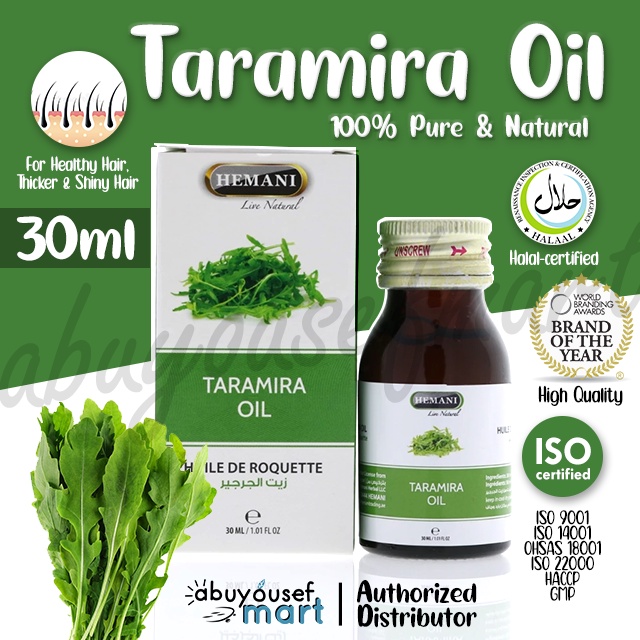 Hemani Rocket Oil (Taramira) 30ml - Arugula Water cress Oil for Thicker ...